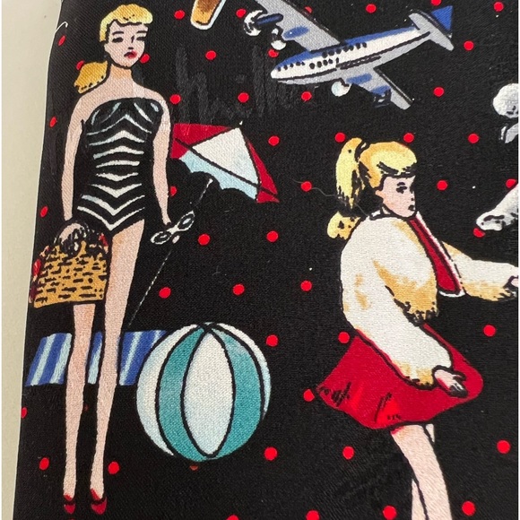 Barbie | Accessories | Vintage Nicole Miller Barbie Scarf 995 | Poshmark